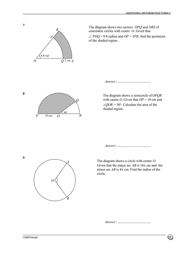 Modul bimbingan add maths | PDF | Physics | Science