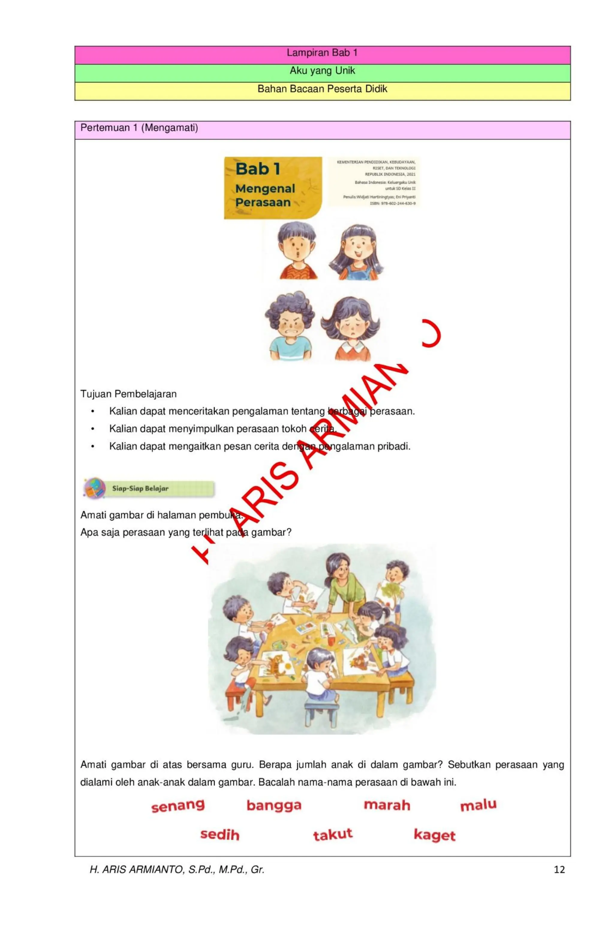 MODUL AJAR DEEP LEARNING BAHASA INDONESIA KELAS 2 CP 032 REVISI 2025 ...