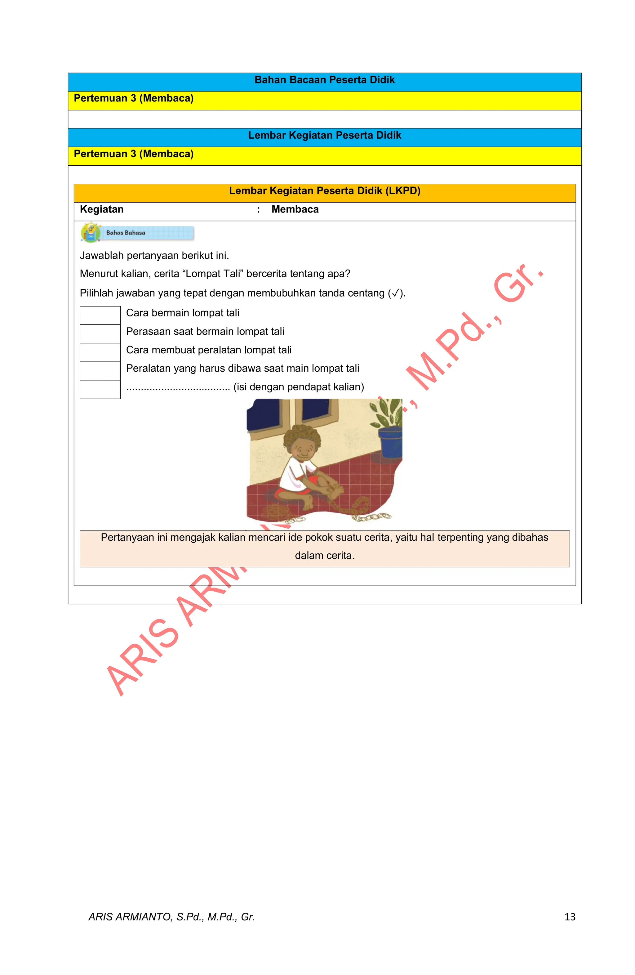 MODUL AJAR BAHASA INDONESIA KELAS 3 KURIKULUM MERDEKA.pdf