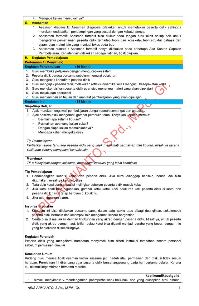 MODUL AJAR BAHASA INDONESIA KELAS 3 KURIKULUM MERDEKA.pdf