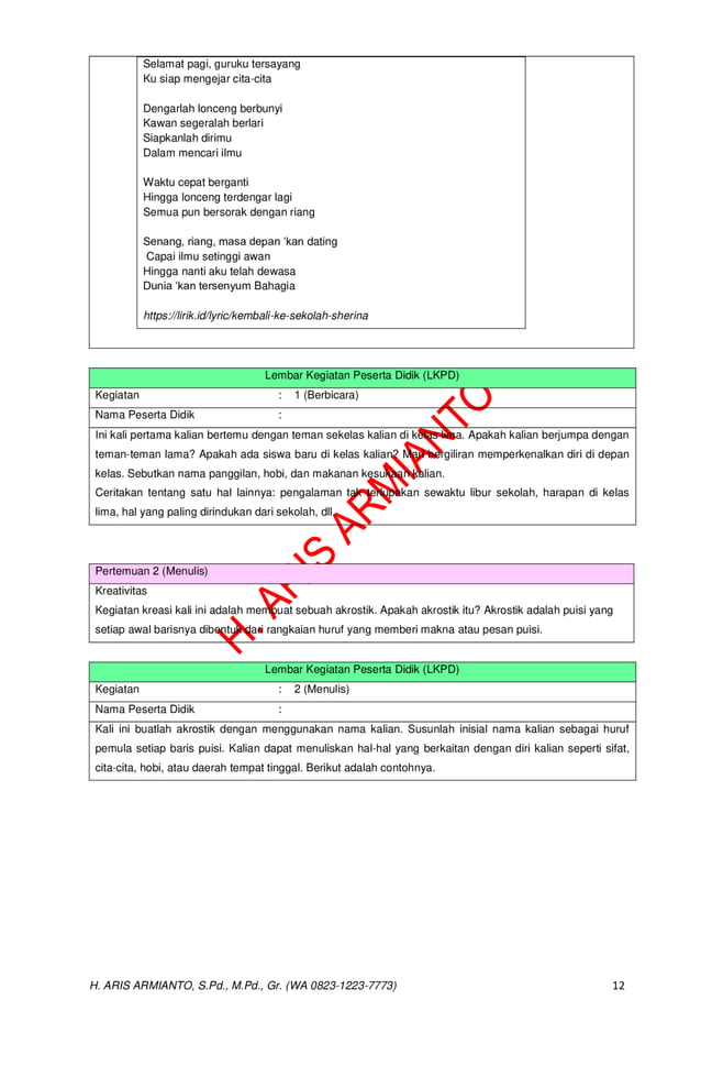 MODUL PEMBELAJARAN DEEP LEARNING BAHASA INDONESIA KELAS 5 CP 032 REVISI 2025 KURIKULUM MERDEKA ...