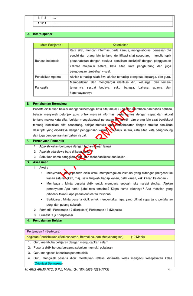 MODUL PEMBELAJARAN DEEP LEARNING BAHASA INDONESIA KELAS 5 CP 032 REVISI 2025 KURIKULUM MERDEKA ...