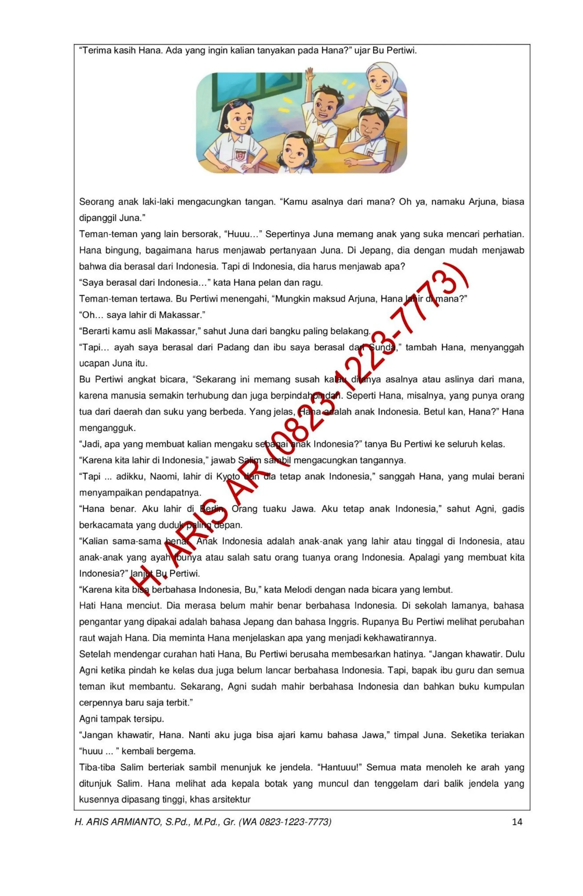 MODUL AJAR DEEP LEARNING BAHASA INDONESIA KELAS 6 CP 032 REVISI 2025 ...