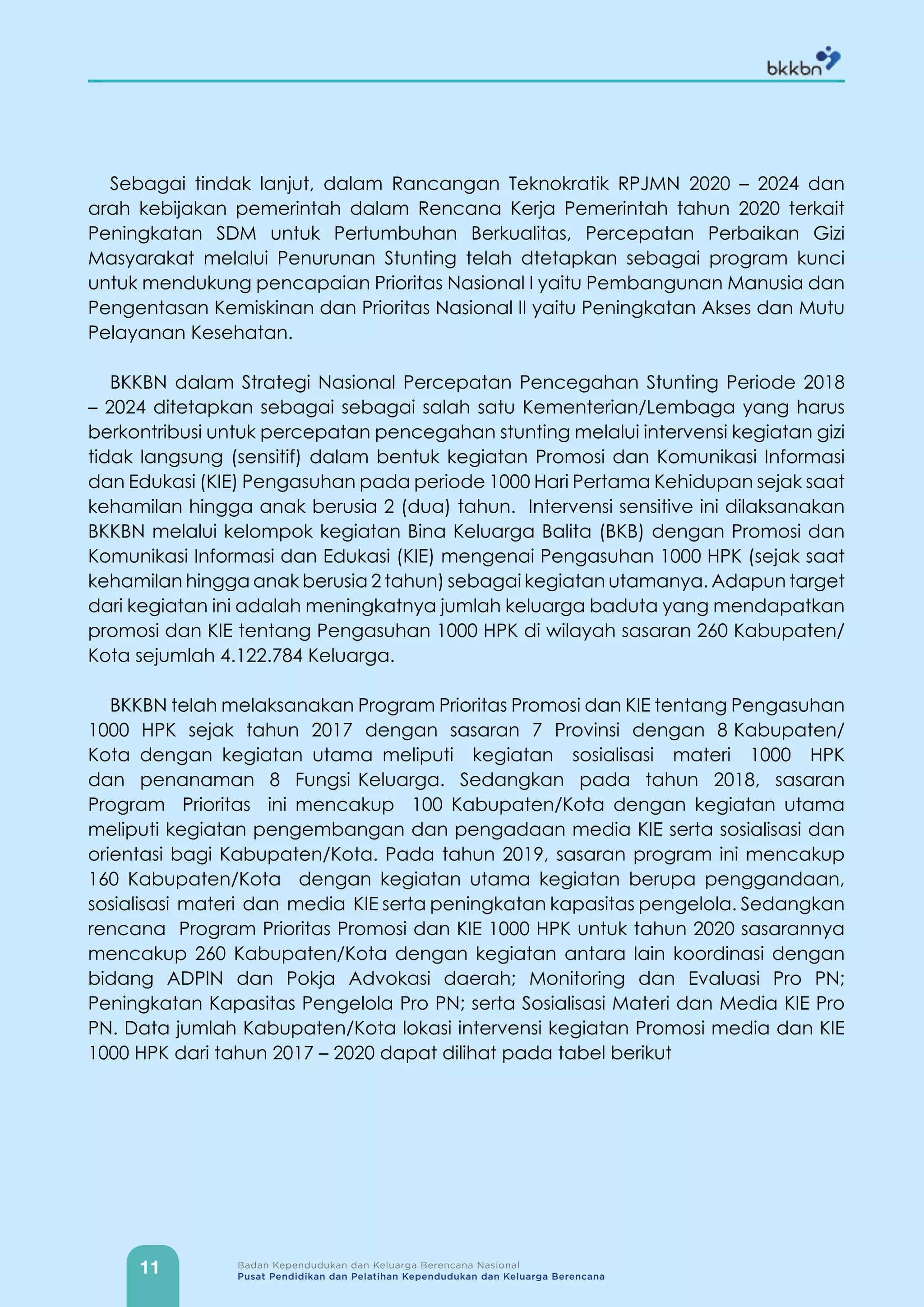 Modul bkb hi kebijakan dan strategi bkkbn_rev4 | PDF