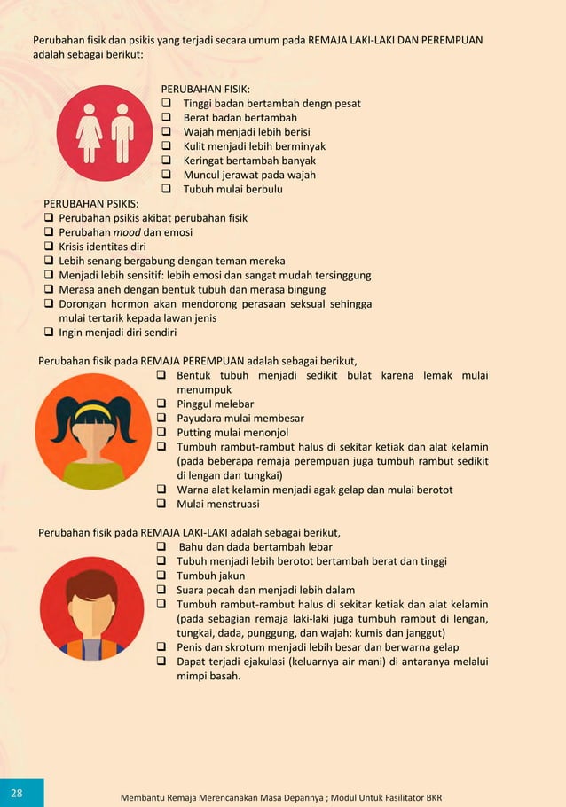 Modul Bina Keluarga Remaja (BKR) BKKBN Program Prioritas Nasional (Pro PN) 2019 | PDF