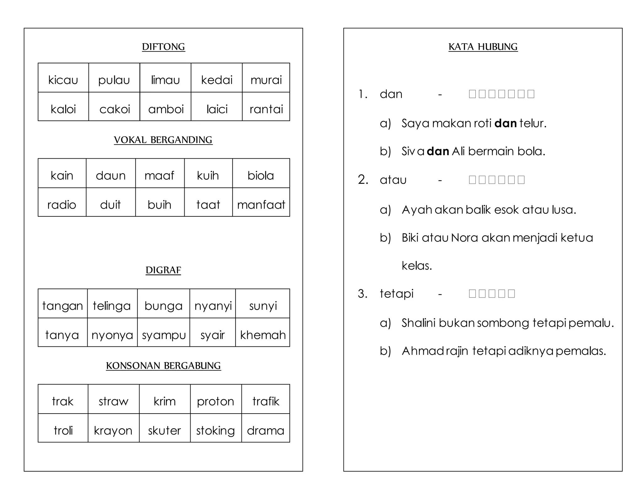 Modul bm 1 | DOCX