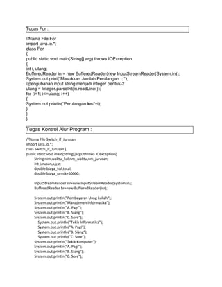 Modul PBO JCreator | DOC