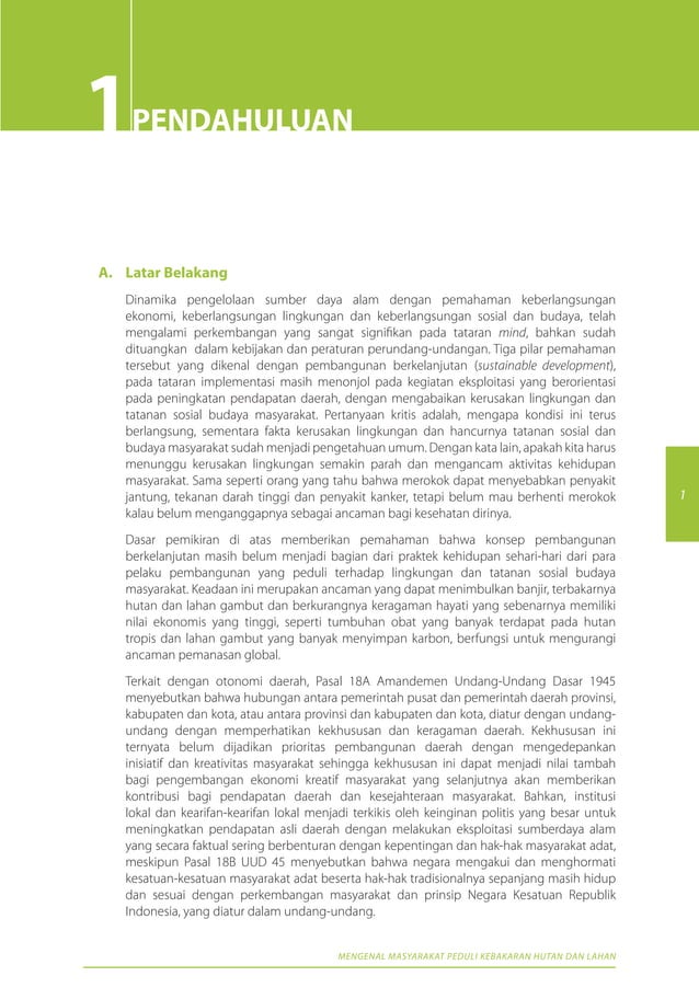 Modul Pelatihan Pengendalian Kebakaran Hutan dan Lahan Berbasis ... Modul Pelatihan Pengendalian Kebakaran Hutan dan Lahan Berbasis ...