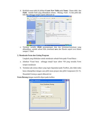 Modul cepat belajar program vb | DOC
