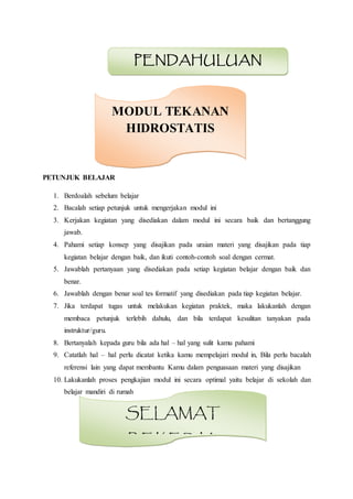 Modul cetak baru | PDF