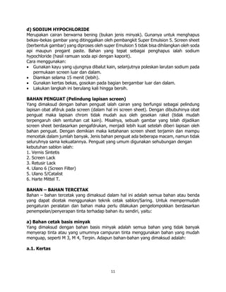 Modul cetak sablon | PDF