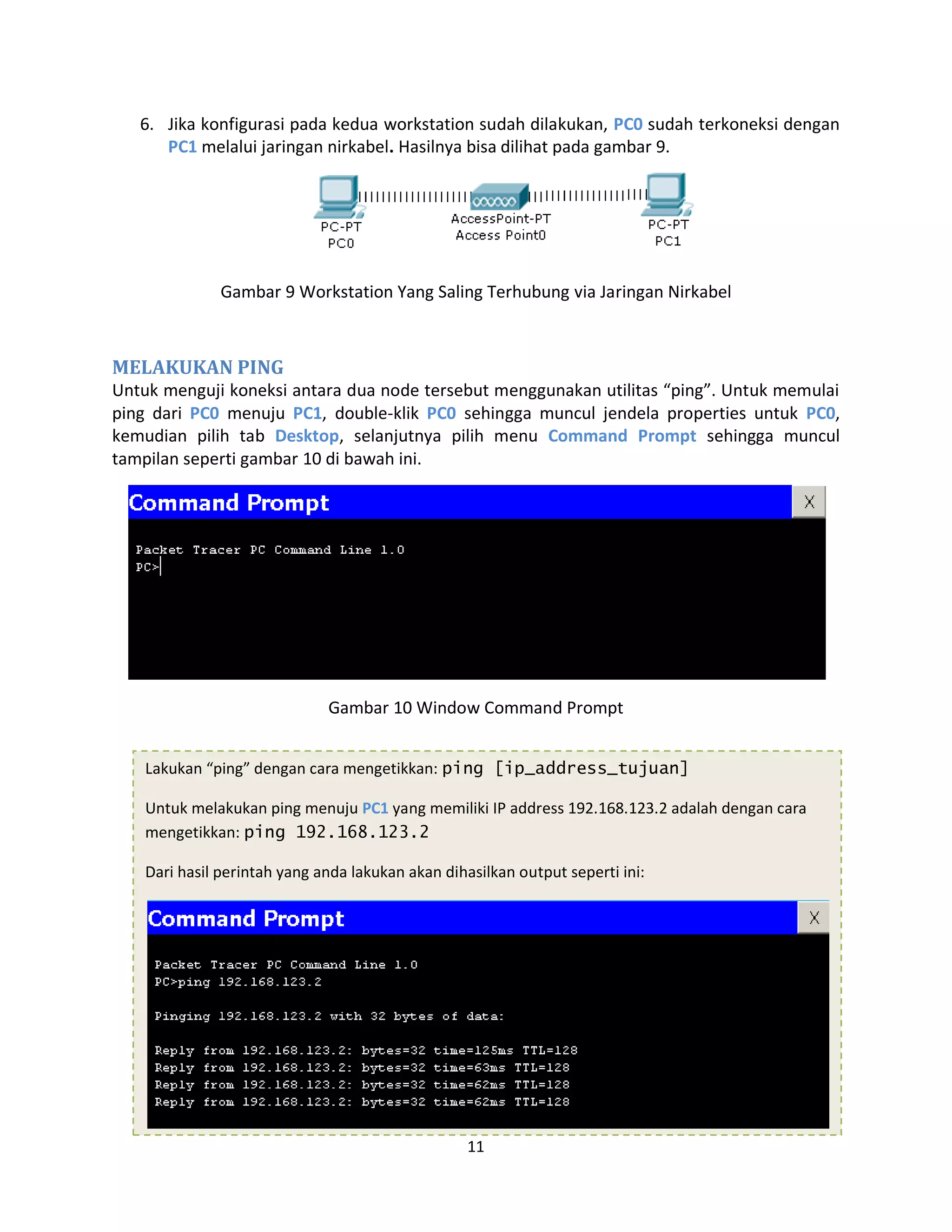 Modul Cisco Packet Tracer | PDF