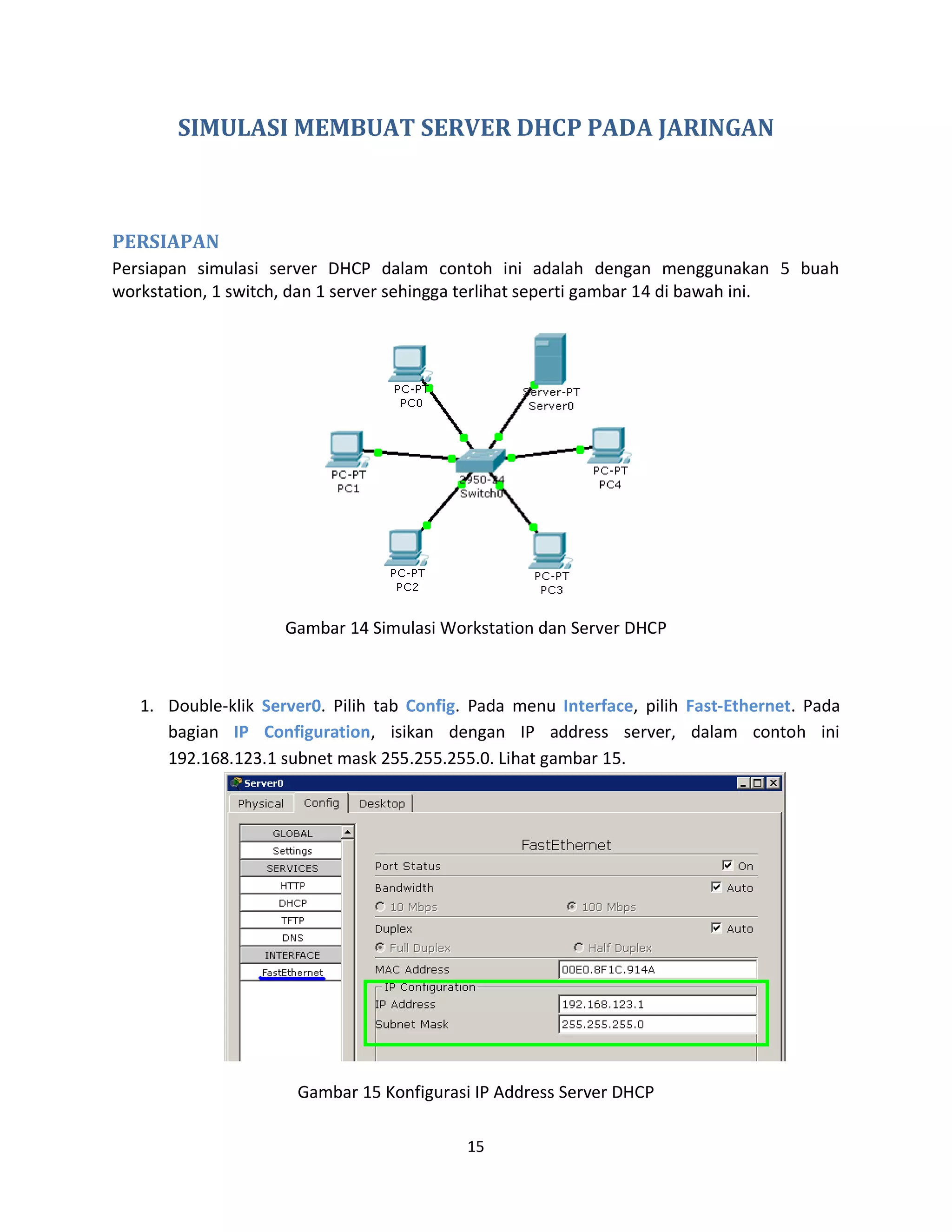 Modul Cisco Packet Tracer | PDF