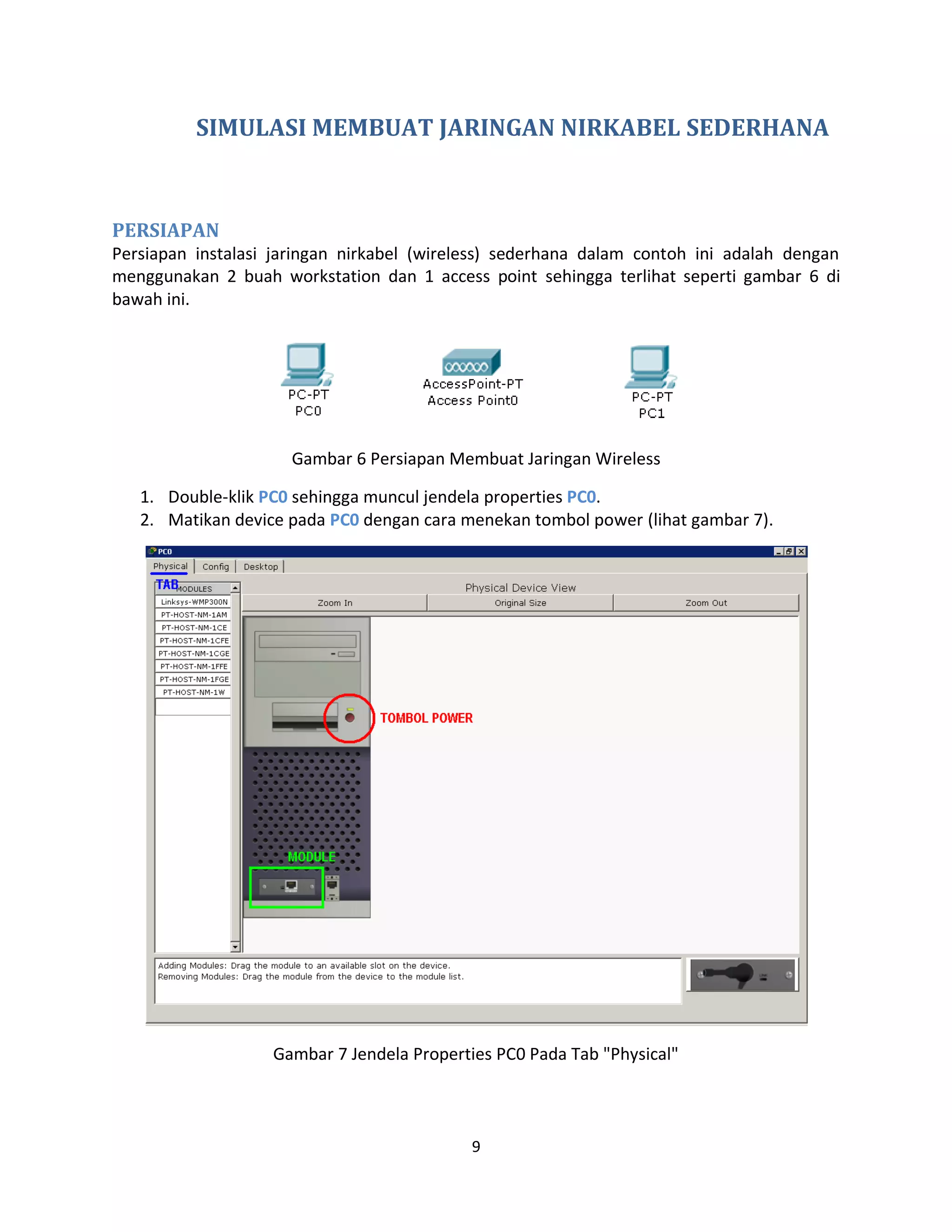 Modul Cisco Packet Tracer | PDF