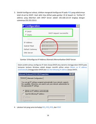 Modul Cisco Packet Tracer | PDF