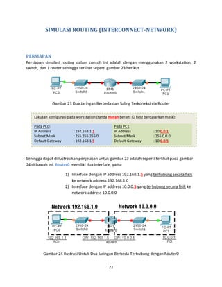 Modul Cisco Packet Tracer | PDF