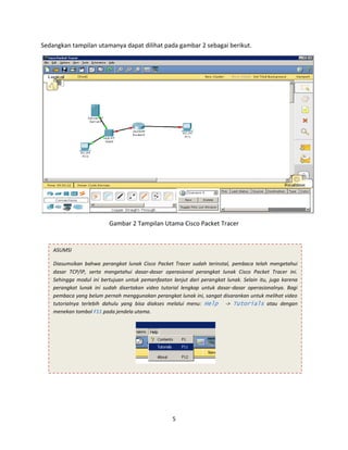 Modul Cisco Packet Tracer | PDF