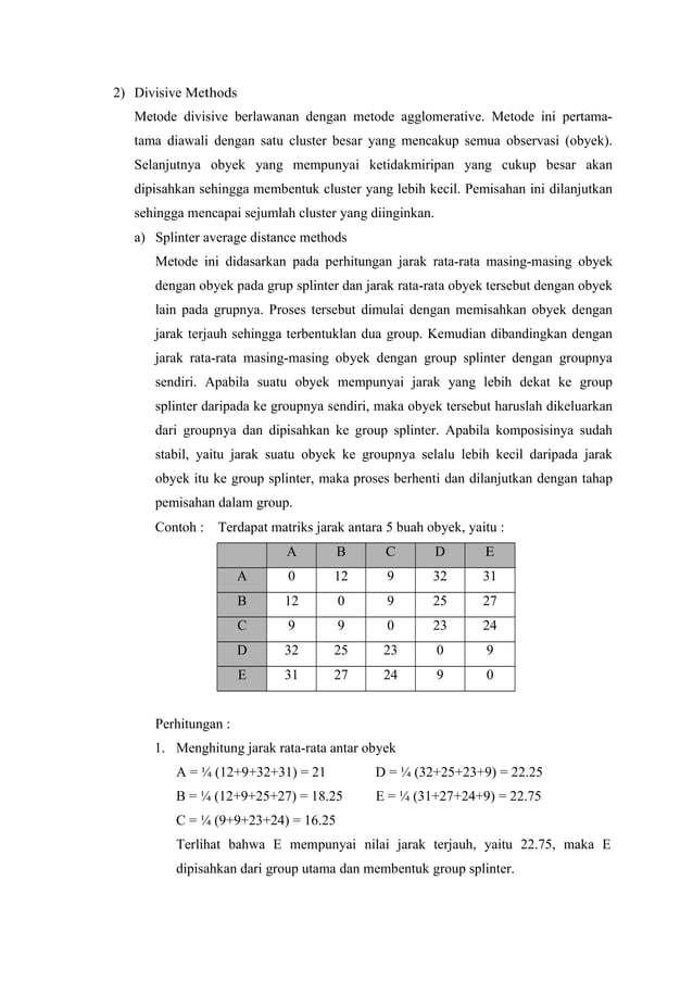 Modul clustering data mining modul clustering | PDF Modul clustering data mining modul clustering | PDF