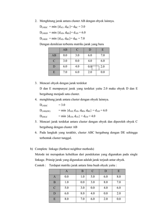 Modul clustering data mining modul clustering | DOC