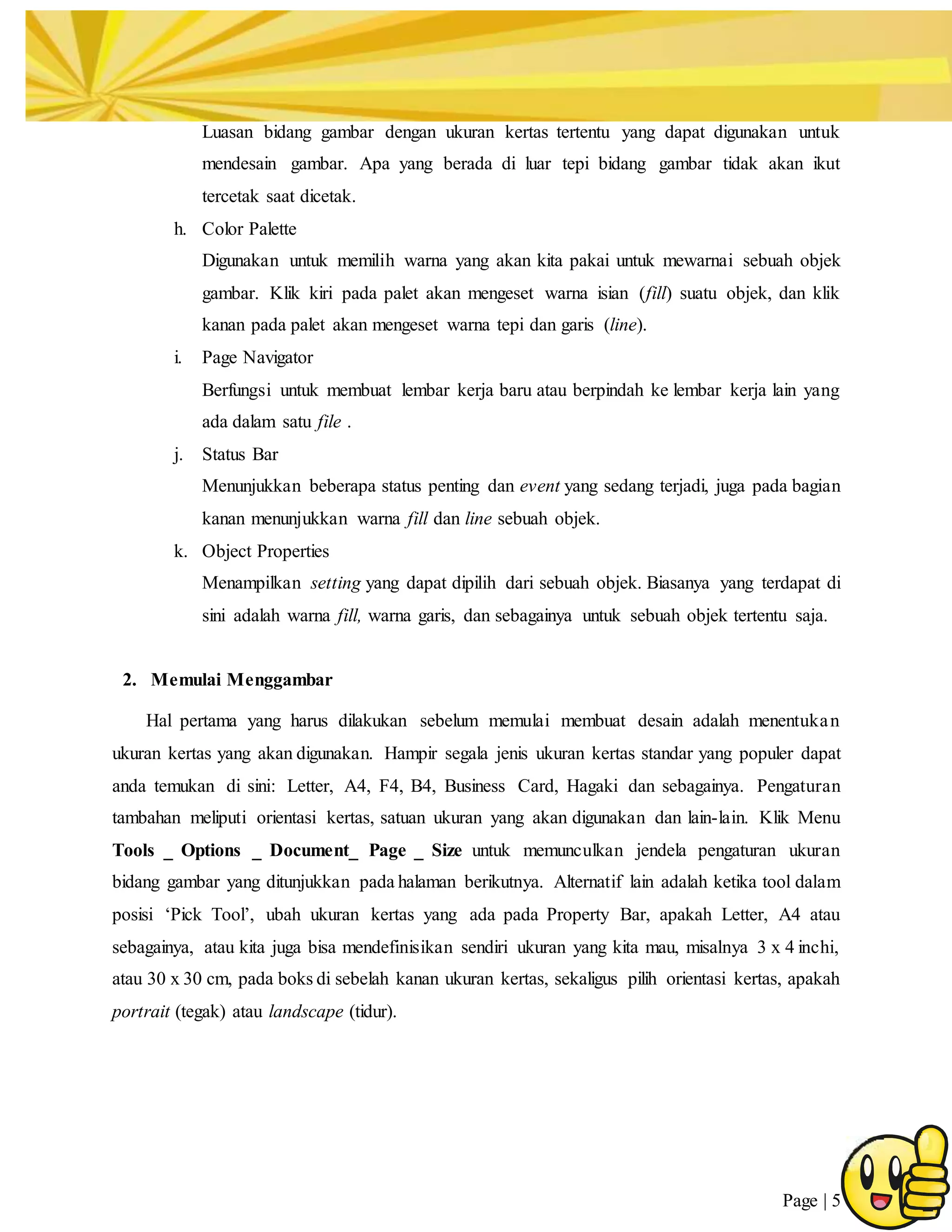 Modul corel | DOCX