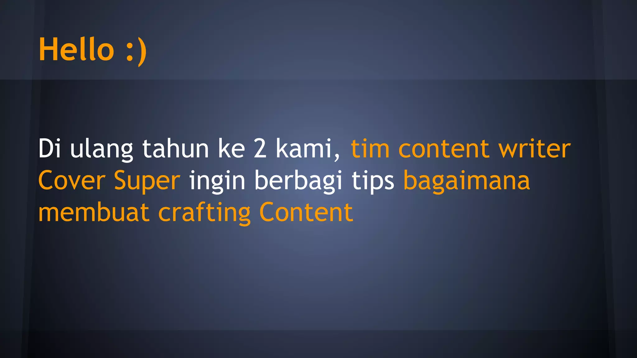 Modul Cara Membuat Crafting Content | PDF