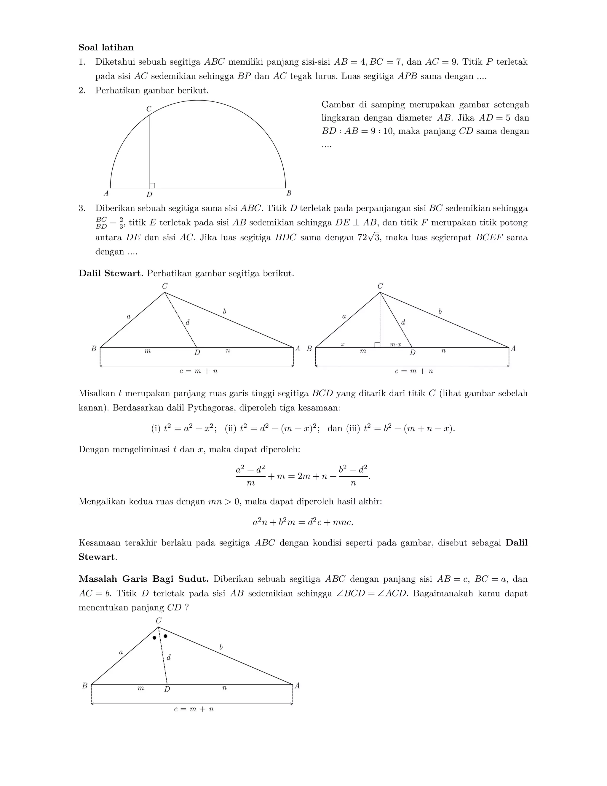 Modul Dalil Pythagoras | PDF