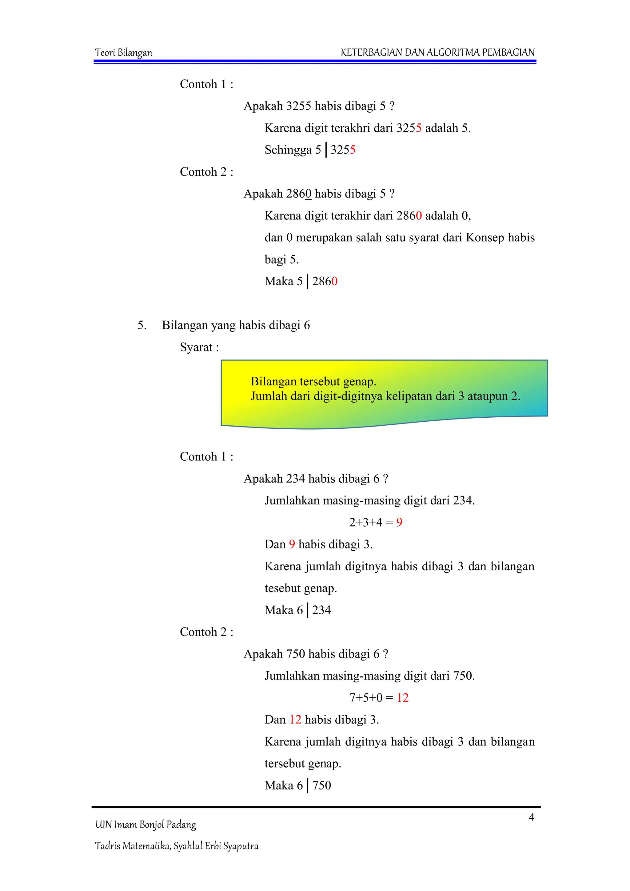 Modul dan Resume Keterbagian dan Algoritma Pembagian.pdf