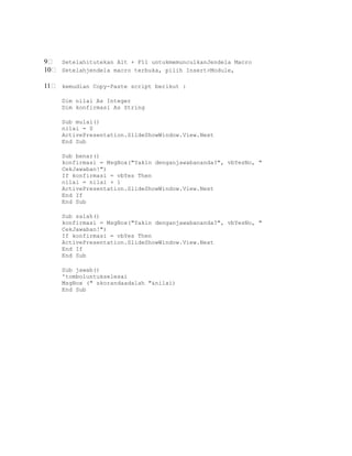 Modul dan script pp | PDF