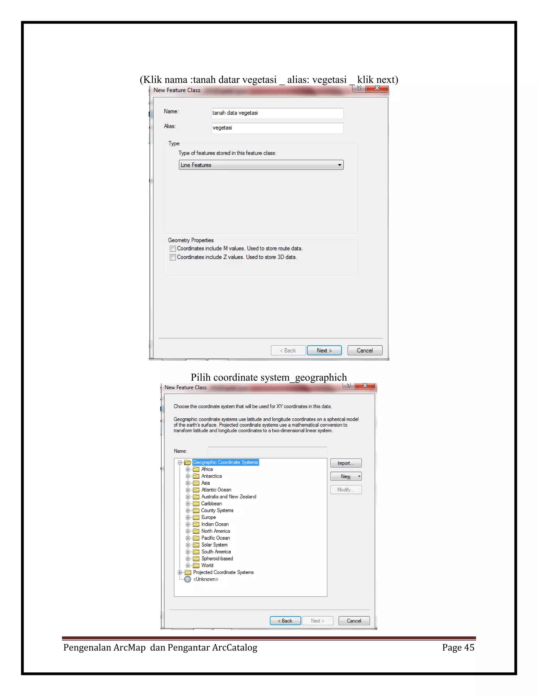 Modul dari laporan pratikum gis | PDF