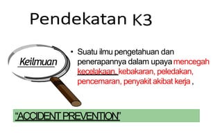 Modul Dasar K3 Umum penerapan keselamatan kerja | PDF