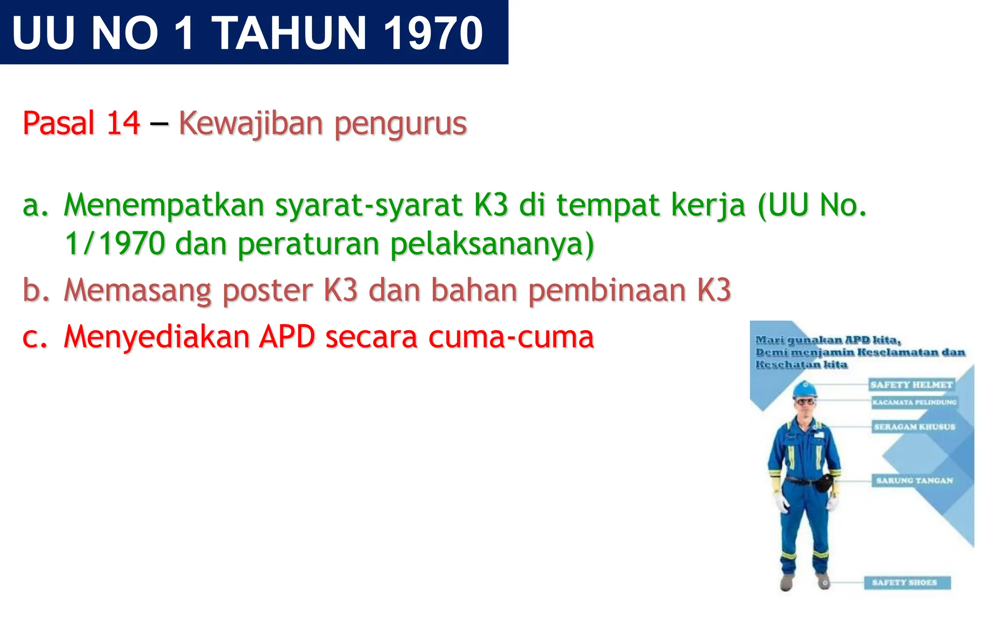 Modul Dasar K3 Umum penerapan keselamata kerja | PPT