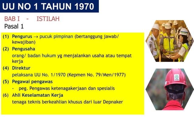 Modul Dasar K3 Umum penerapan keselamata kerja | PPT