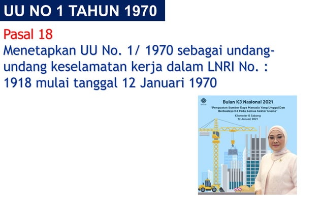 Modul Dasar K3 Umum penerapan keselamata kerja | PPT