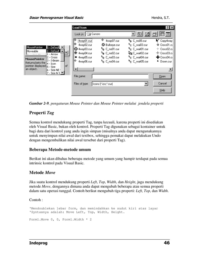 Modul dasar pemrograman visual basic | PDF