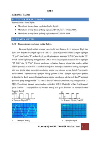 Modul dasar teknik digital 1 | PDF