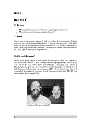 Modul Lab Dasar Pemrograman Departemen Teknik Elektro Universitas ...