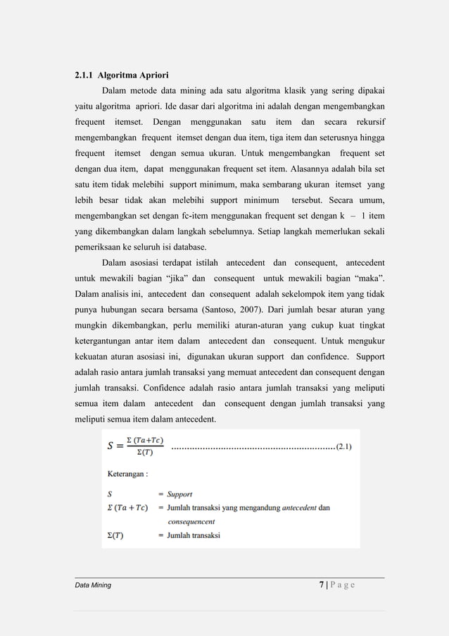 MODUL DATA MINING | PDF