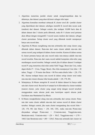 MODUL DATA MINING | PDF