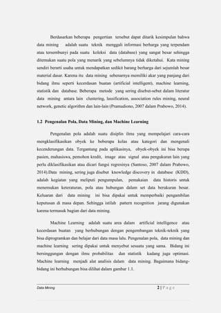 MODUL DATA MINING | PDF