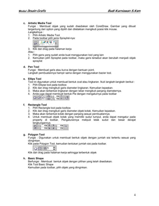 Modul desain grafis | PDF