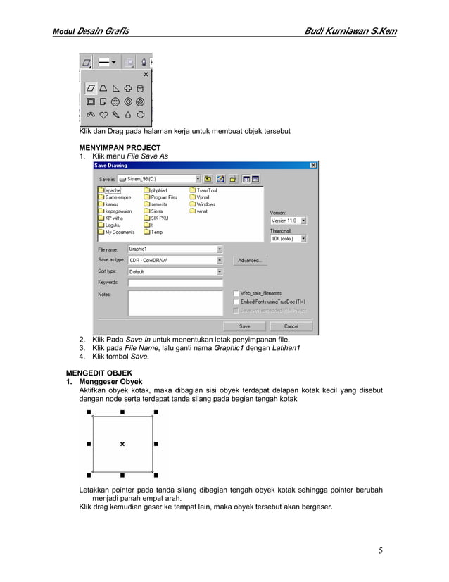 Modul desain grafis | PDF