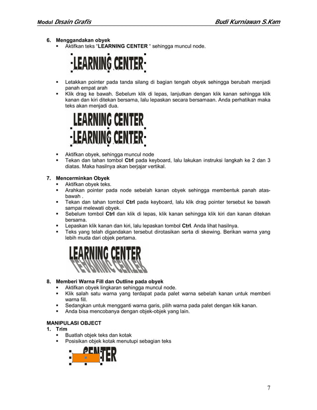 Modul desain grafis | PDF