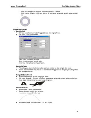 Modul desain grafis | PDF