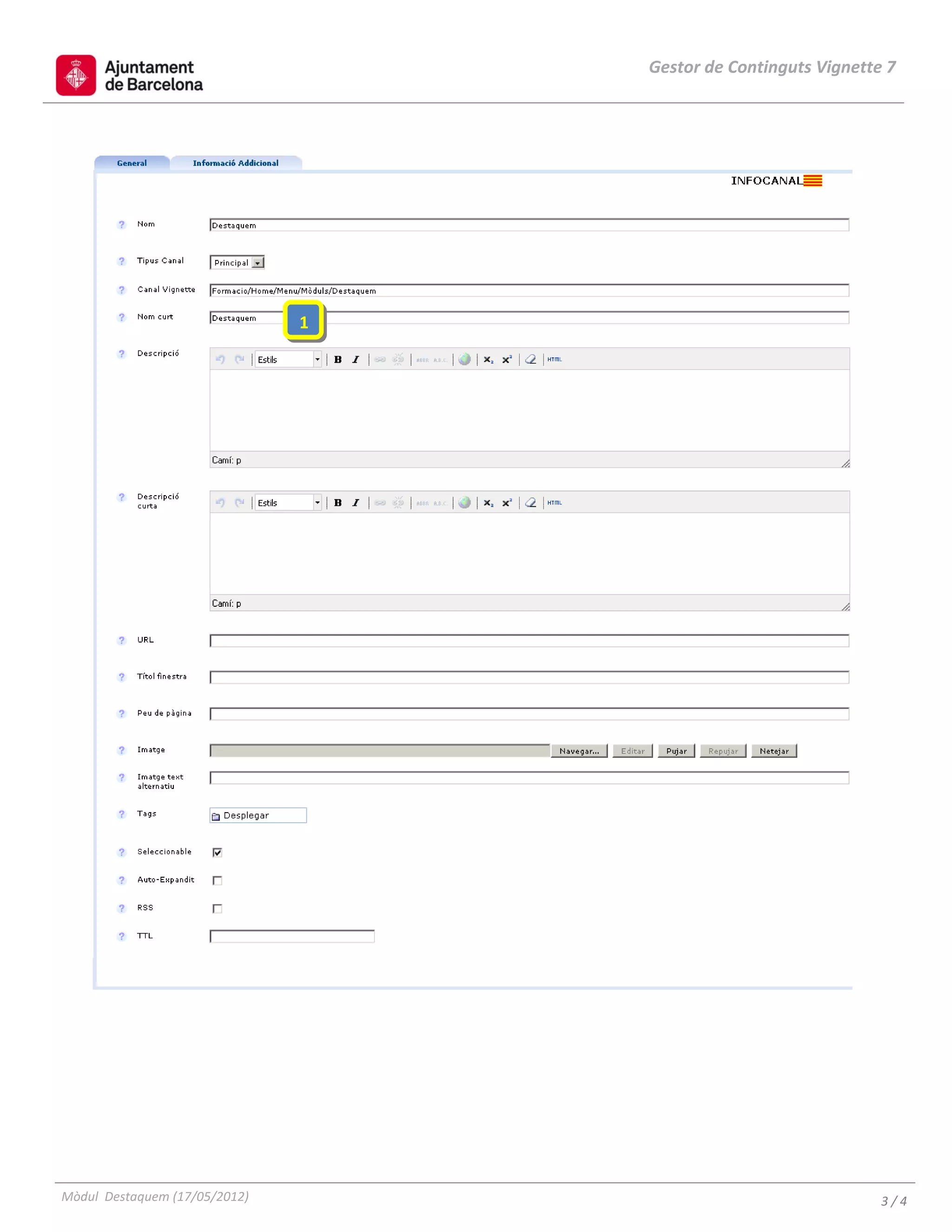 Modul destaquem | PDF