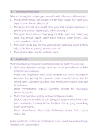 Modul diklat Nasional Membuat Media Pembelajaran dengan Lectora | PDF
