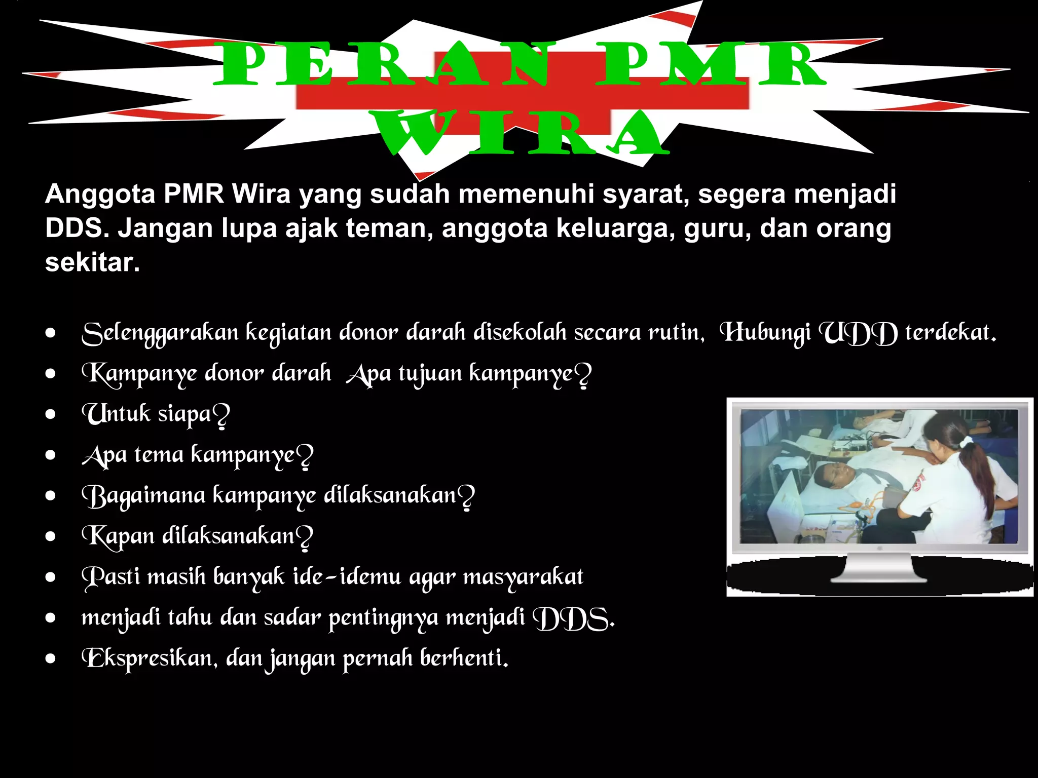 Materi Donor Darah PMR | PPT
