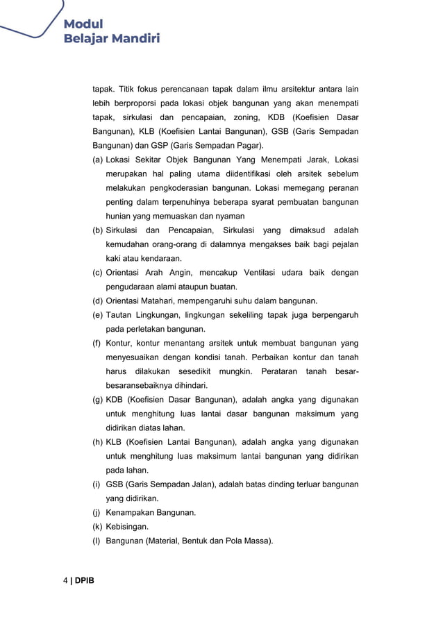 Modul dpib pb 5 | PDF