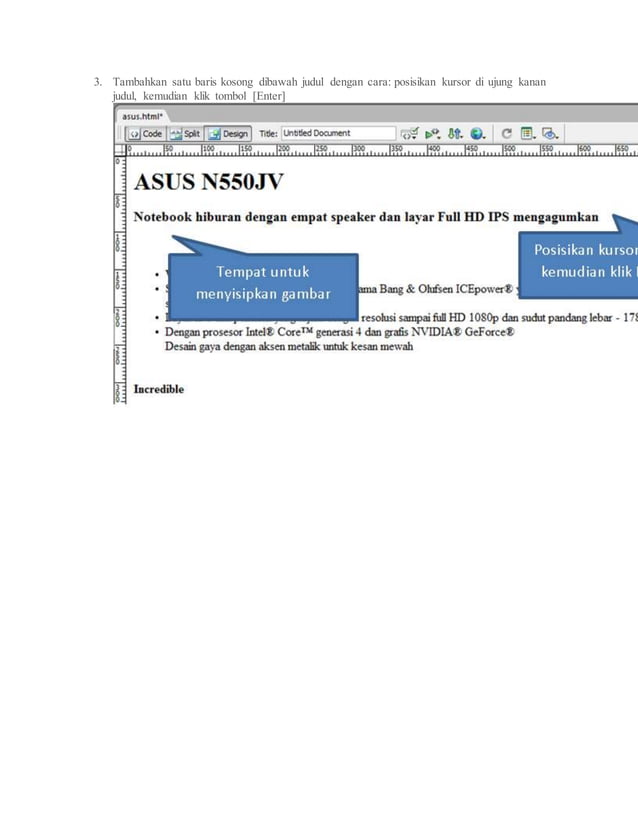 Modul dreamweaver dasar | PDF