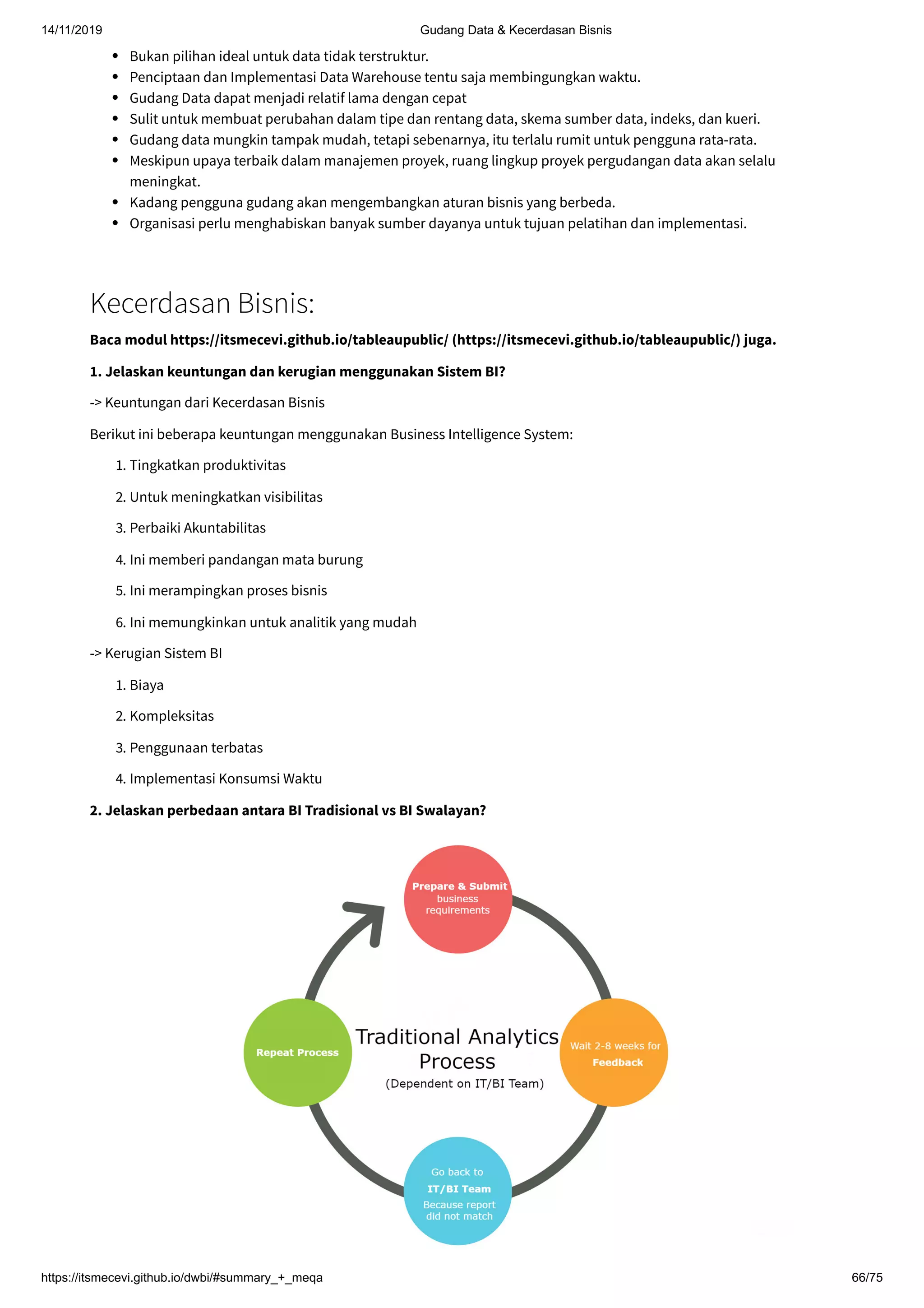 Modul Data Warehouse | PDF