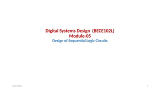 Module-05_Design of Sequential Circuits.pptx
